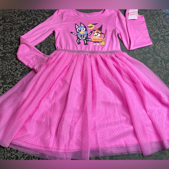 Disney | Dresses | Nwt 8 Disney Bluey Bingo Princess Fantasy Halloween ...